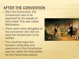 Federalists and anti-federalists | PPTX