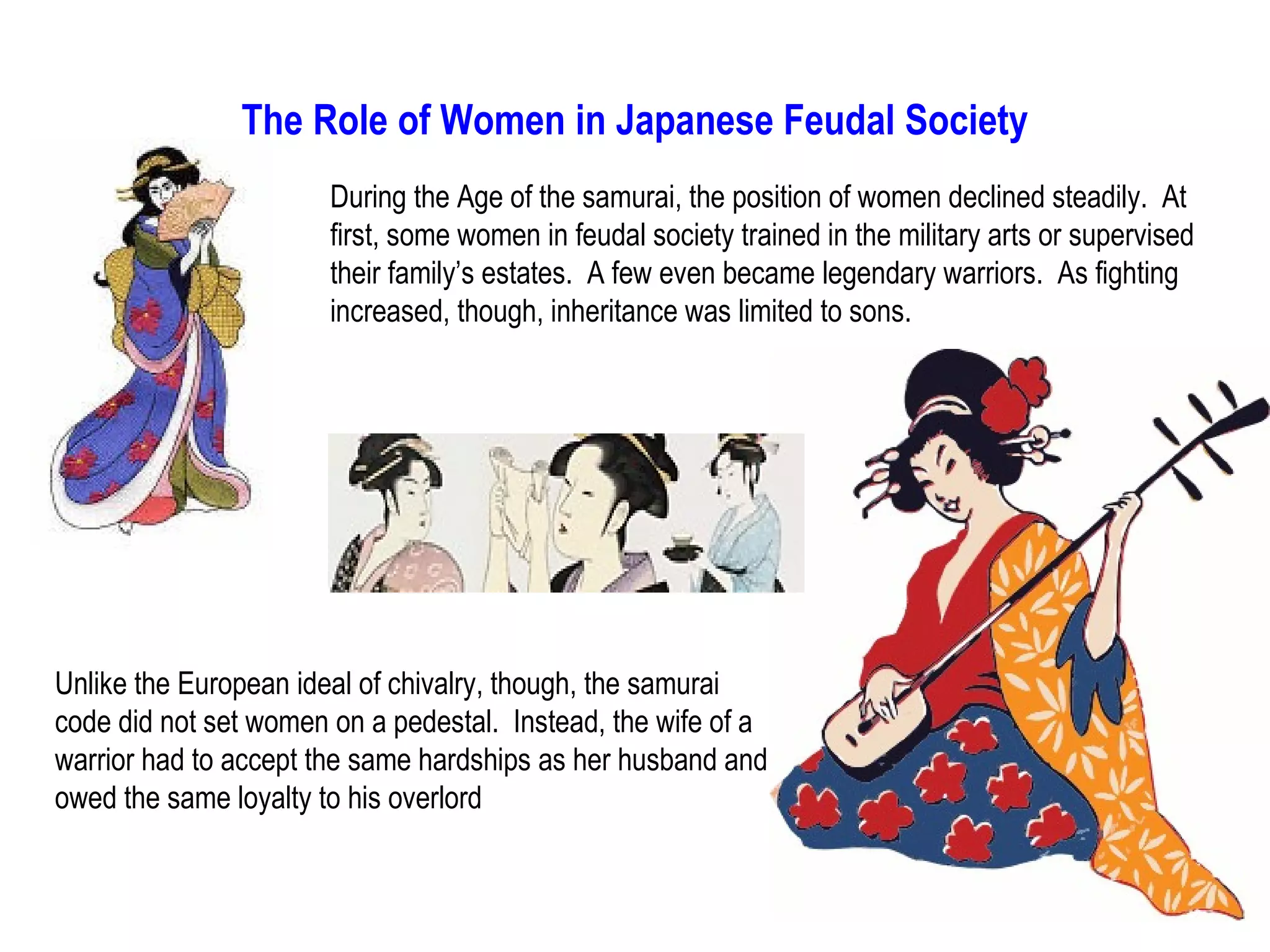 Fedual japan carousel lesson ppt | PPT