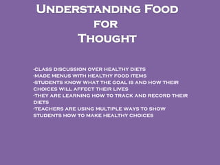 Food For Thought | PPT