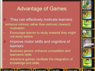 Educational games | PPT