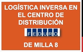 Logística Inversa Agencias Feduro S.A. | PPTX