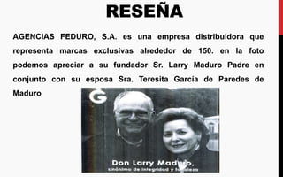 Logística Inversa Agencias Feduro S.A. | PPTX