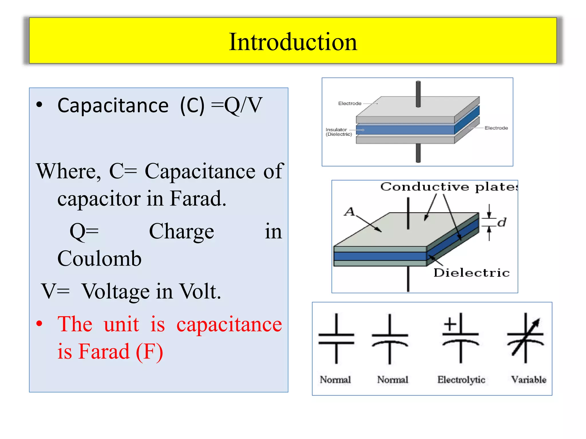 Capacitors | PPTX | Consumer Electronics | Technology & Computing