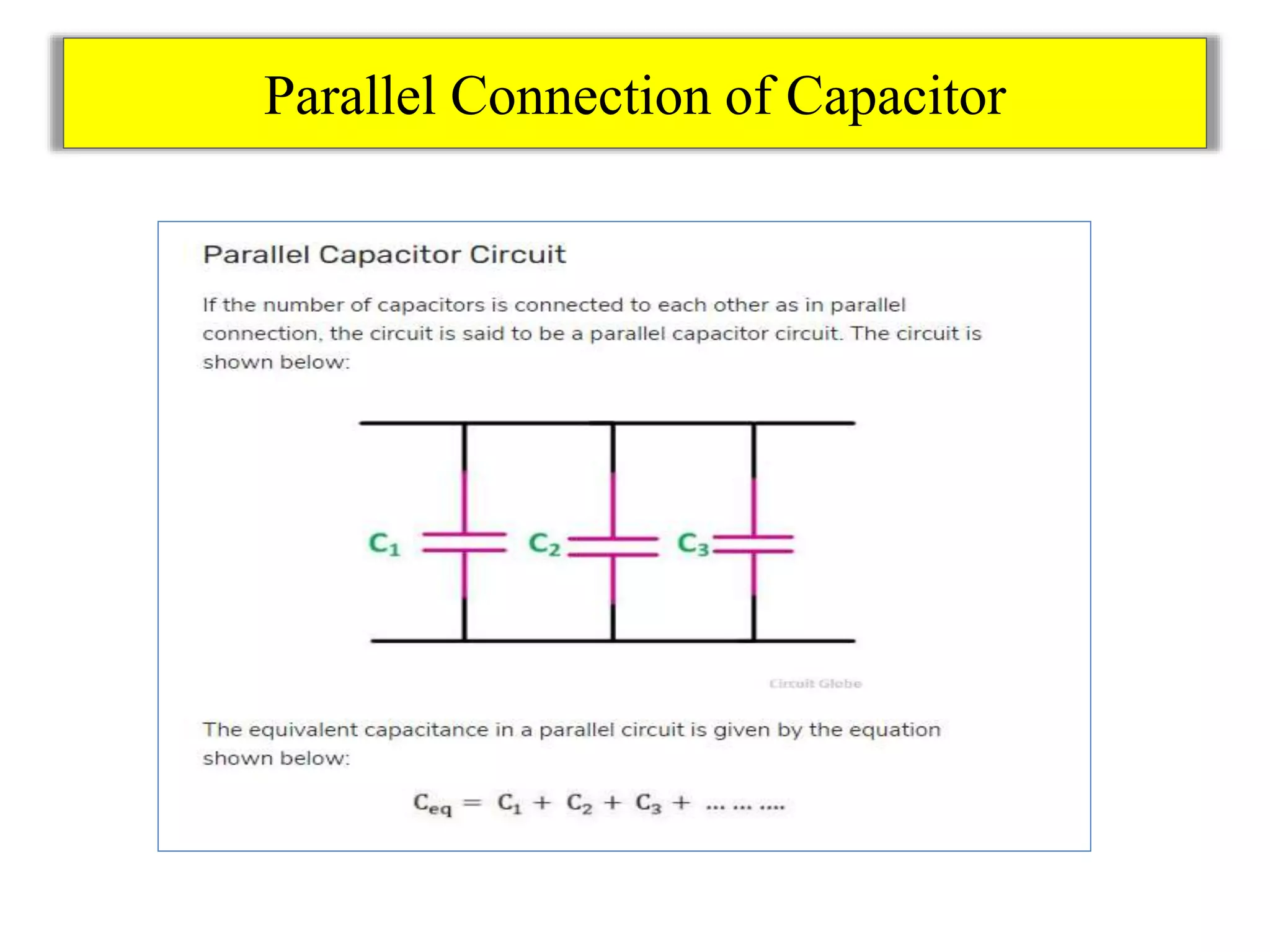 Capacitors | PPTX | Consumer Electronics | Technology & Computing