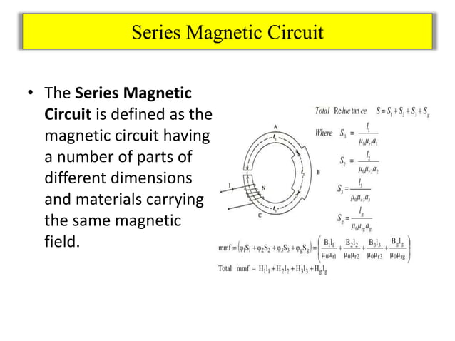 Magnetic Circuits | PPTX