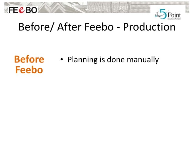 Feebo ERP software | PPT