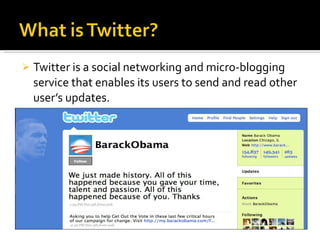 what is-twitter | PPT