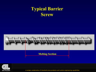 Feed Screw Manufacturing & Design For Injection / Extrusion ...