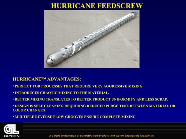 Feed Screw Manufacturing & Design For Injection / Extrusion ...