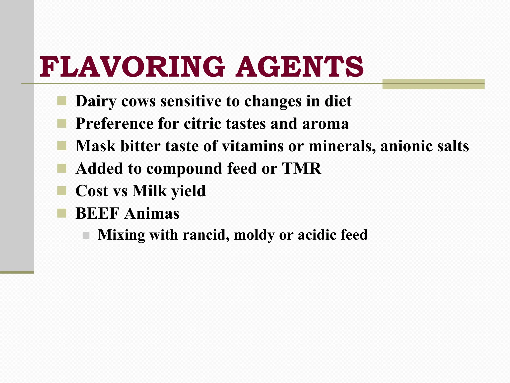 Feed additive its types composition and use | PPT
