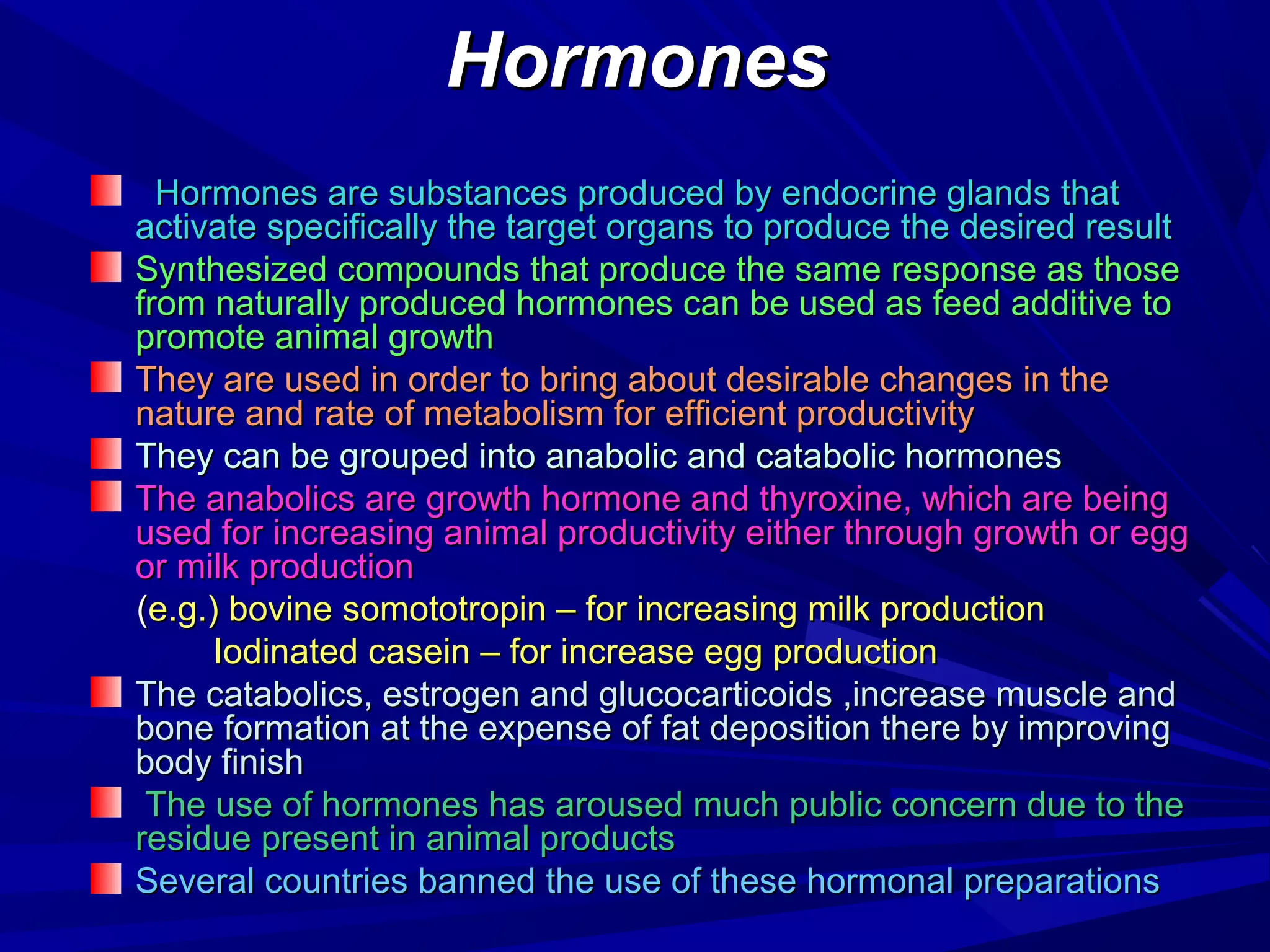 Feed additives for livestock and poultry | PPT