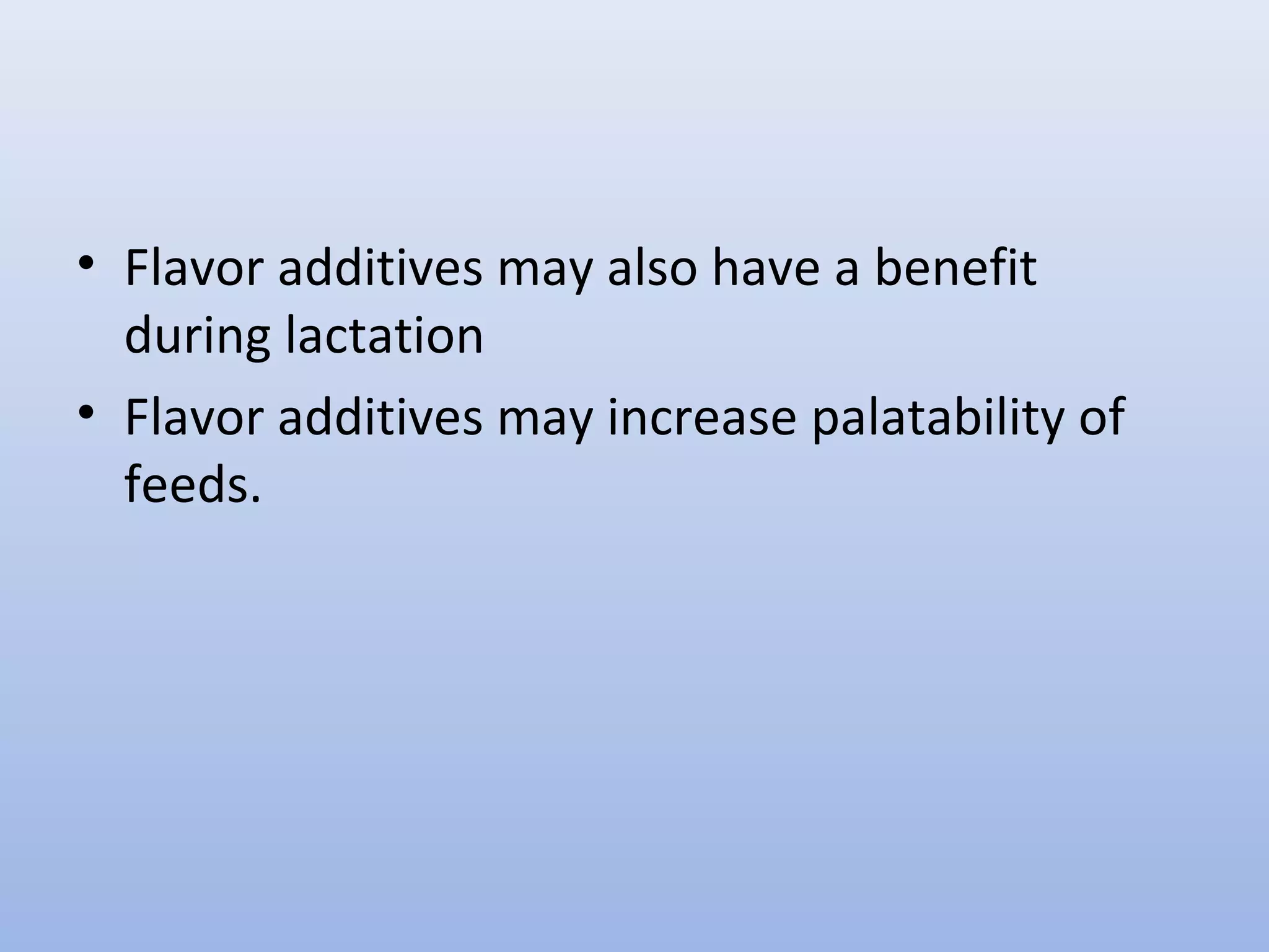 Feed additives | PPT