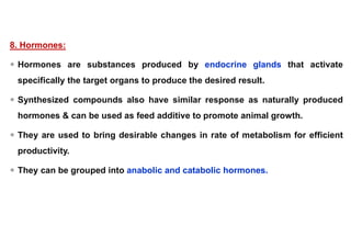 Feed Additives in the Ration of Livestock and Poultry | PDF