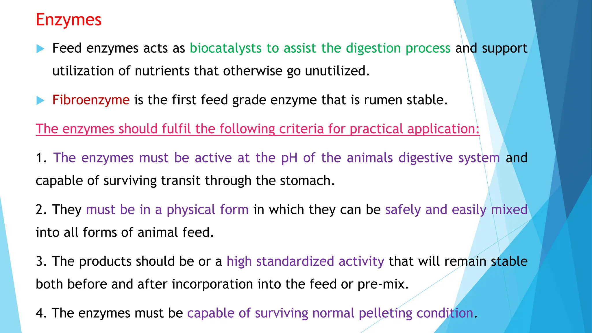 Feed additives, classification and examples | PPTX