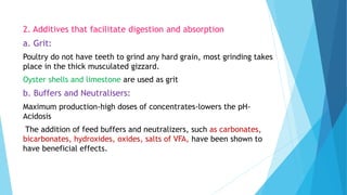 Feed additives, classification and examples | PPTX