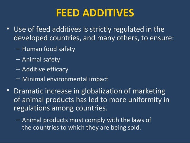 feed additives