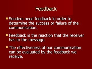 Feedback | PPT
