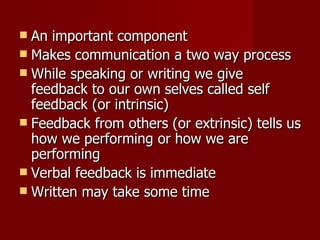 Feedback | PPT