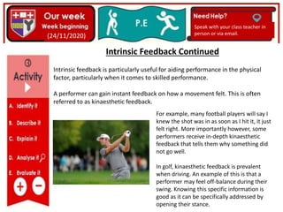 Higher PE - Feedback | PPTX