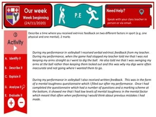 Higher PE - Feedback | PPTX