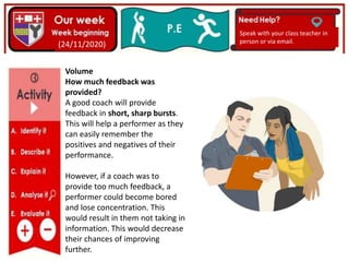 Higher PE - Feedback | PPTX