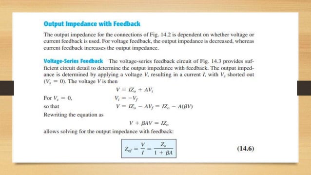 FEEDBACK-AND-OSCILLATOR-CIRCUITS.pptx | Consumer Electronics | Technology & Computing