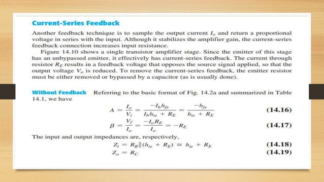 FEEDBACK-AND-OSCILLATOR-CIRCUITS.pptx | Consumer Electronics | Technology & Computing