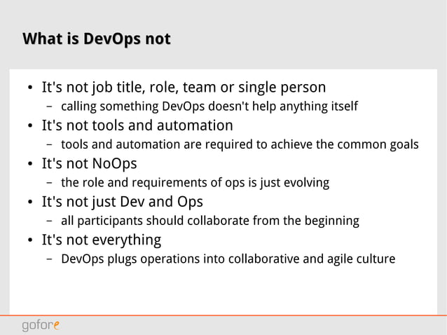 Feedback loops - the second way towards the world of DevOps | PPT