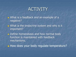 FEEDBACK-MECHANISM.POWERPOINT GRADE 12 SHS | PPT