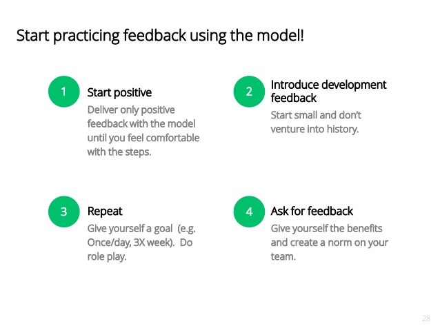 Effective Feedback at Work