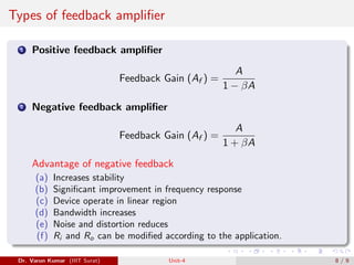 Feedback amplifier 2 | PPT