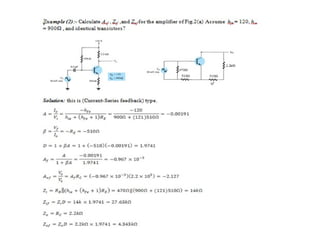 Operational amplifier FEEDBACK AMPLIFIER.pptx