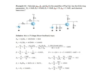 Operational amplifier FEEDBACK AMPLIFIER.pptx