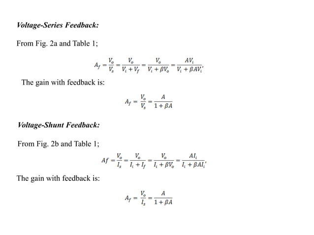 Operational amplifier FEEDBACK AMPLIFIER.pptx