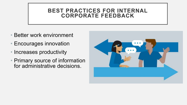 Human Resources Feedback and communication skill | PPTX | Business ...