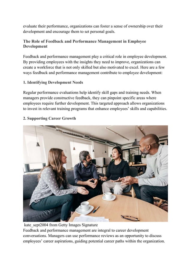 5 Best Practices for Feedback and Performance Management | Visionary ...