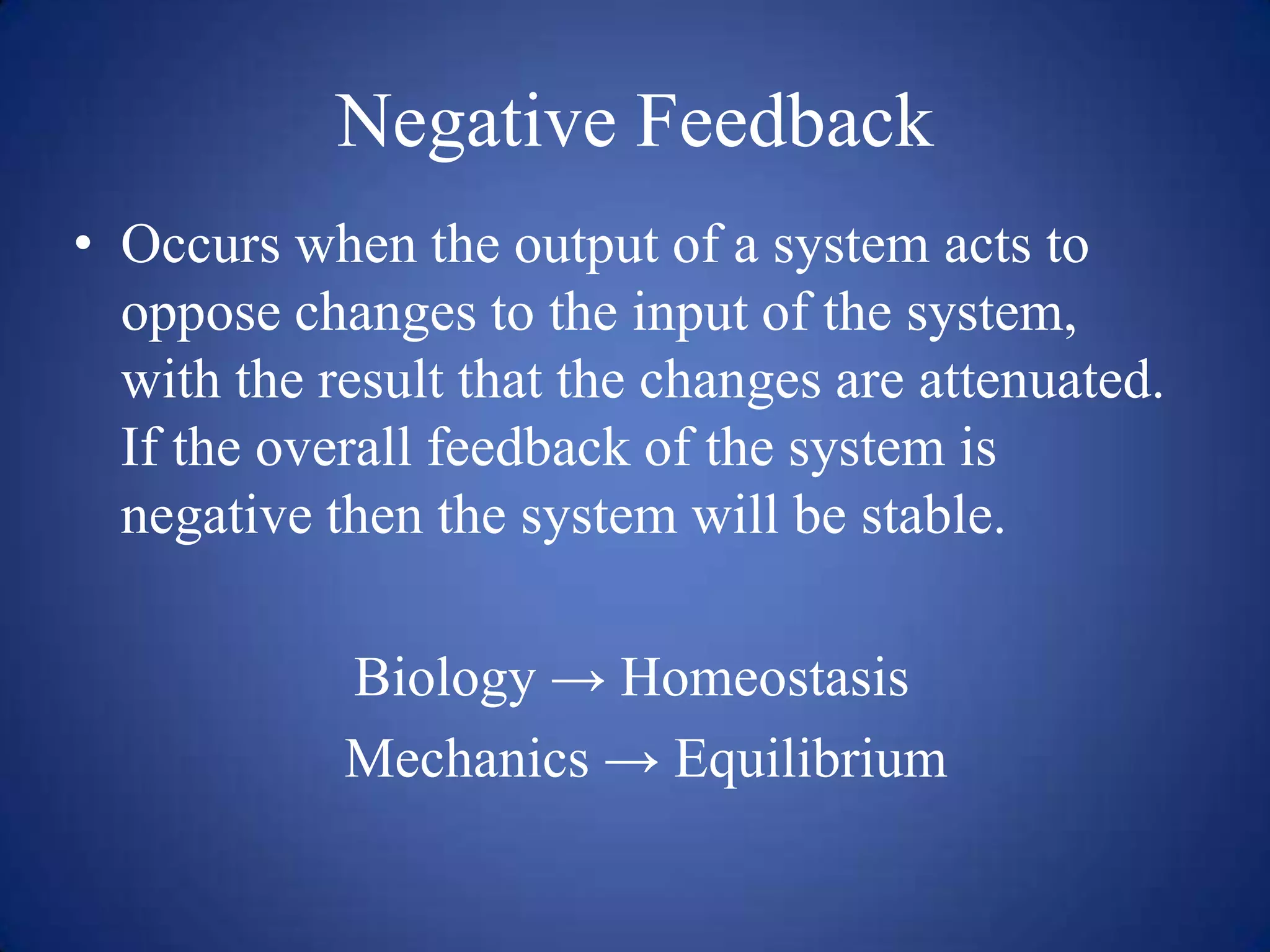 Feedback control | PPTX