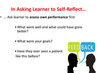 Feedback for medical students | PPTX