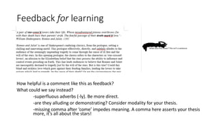 Feedback for learning | PPTX