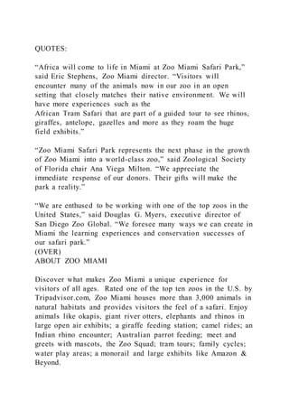 Feedback from Team about me Teammate’s Name Marquis Ho | DOCX | Zoos & Aquariums | Attractions