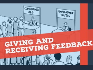 Receiving Feedback Cartoon