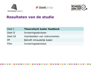 Feedback als kloppend hart van de organisatie, Hans van Dijck | PPT