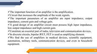 Feedback in amplifier | PDF
