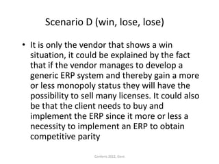 Feedback in the ERP Value-Chain What Influence has Thoughts about ...