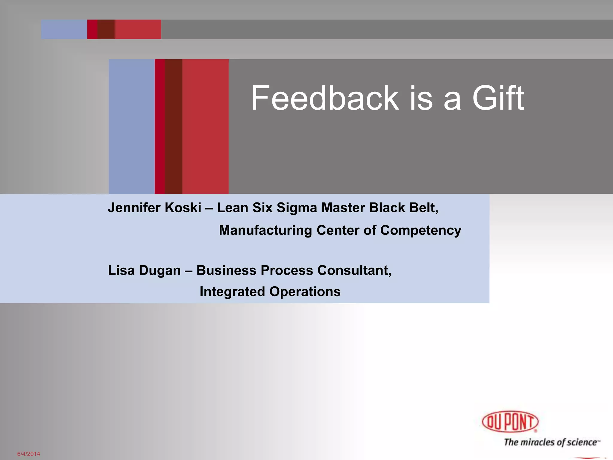 Feedback is a Gift | PPT