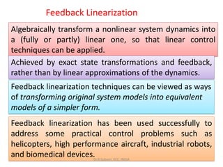 Feedback linearisation | PDF
