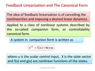 Feedback linearisation | PDF