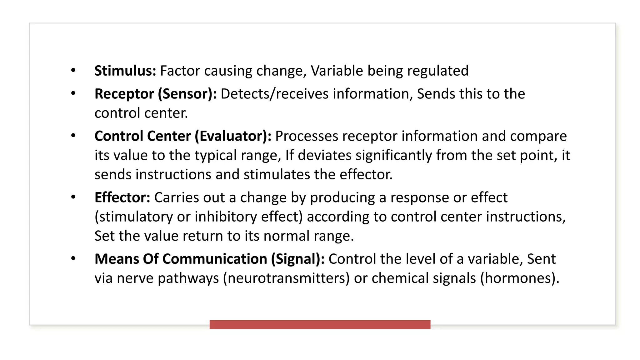 Feedback Regulation Loop (Feedback Mechanism): Positive and Negative ...