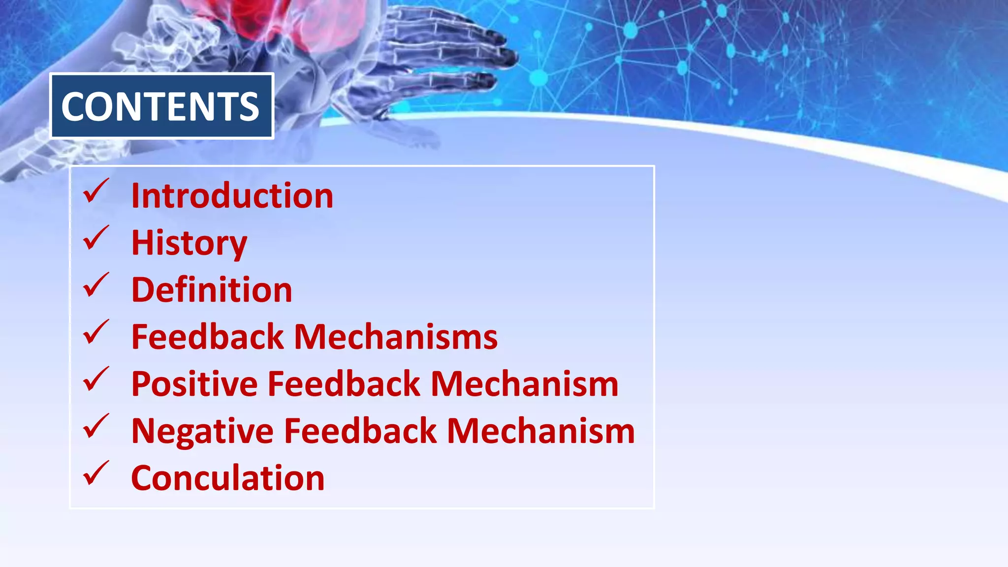 Feedback mechanism of metabolism (Positive and Negative feedback ...