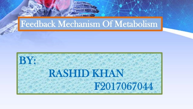 Feedback mechanism of metabolism (Positive and Negative feedback ...